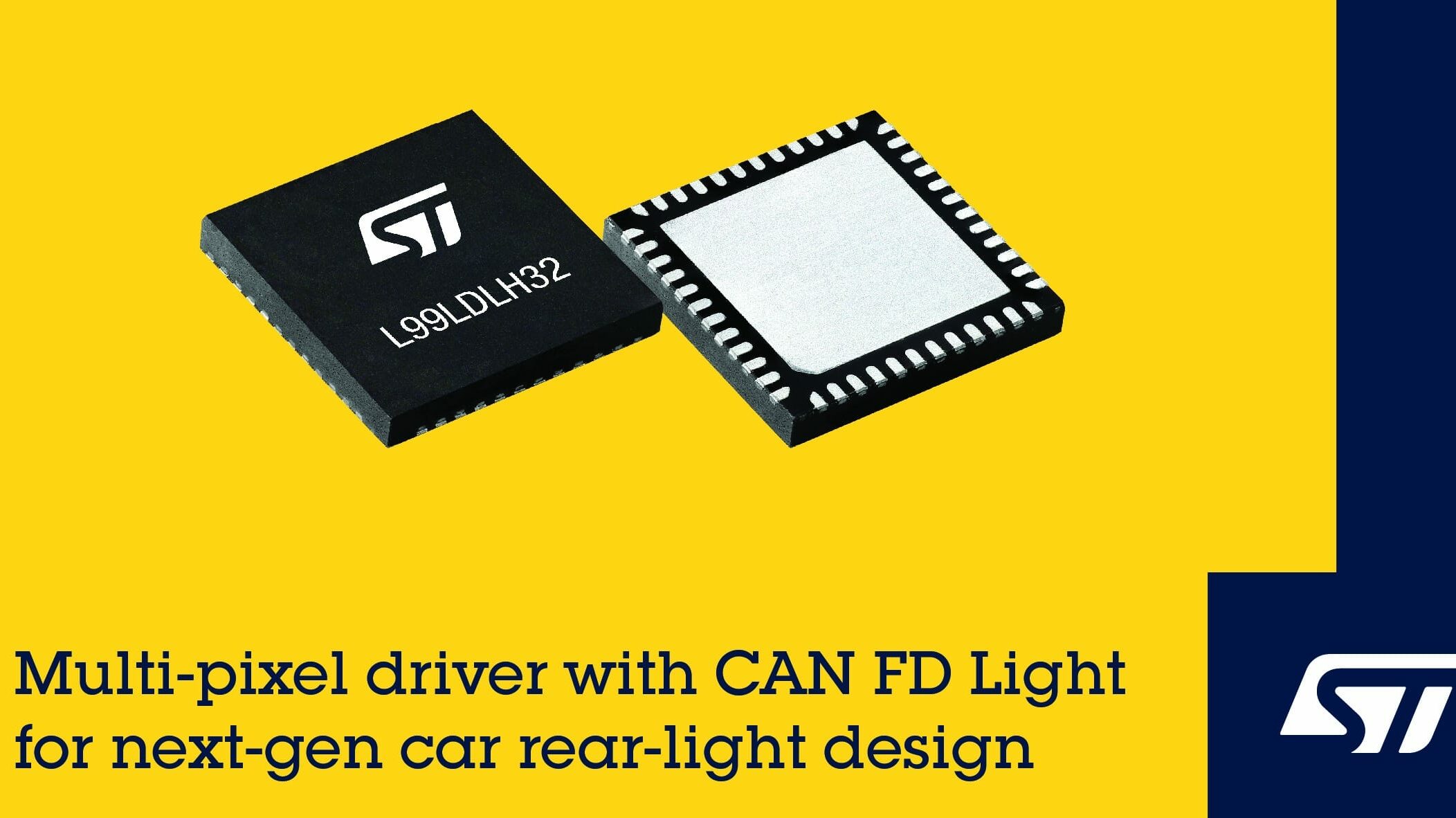 意法CAN FD Light驅動器推動車用照明 - 新電子科技雜誌 Micro-electronics