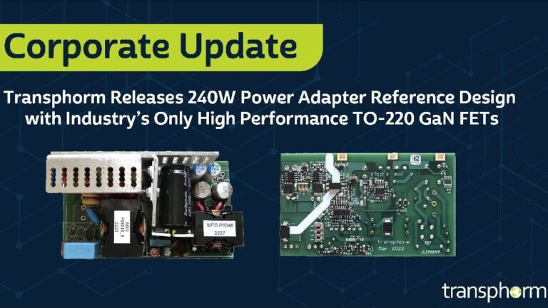 Transphorm/偉詮合作發布整合式GaN SiP - 新電子科技雜誌 Micro-electronics