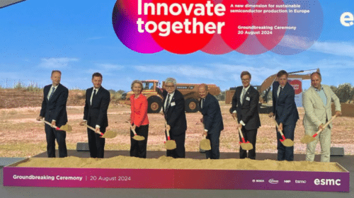 ESMC正式動工 台歐半導體合作進入新時代 - 新電子科技雜誌 Micro-electronics