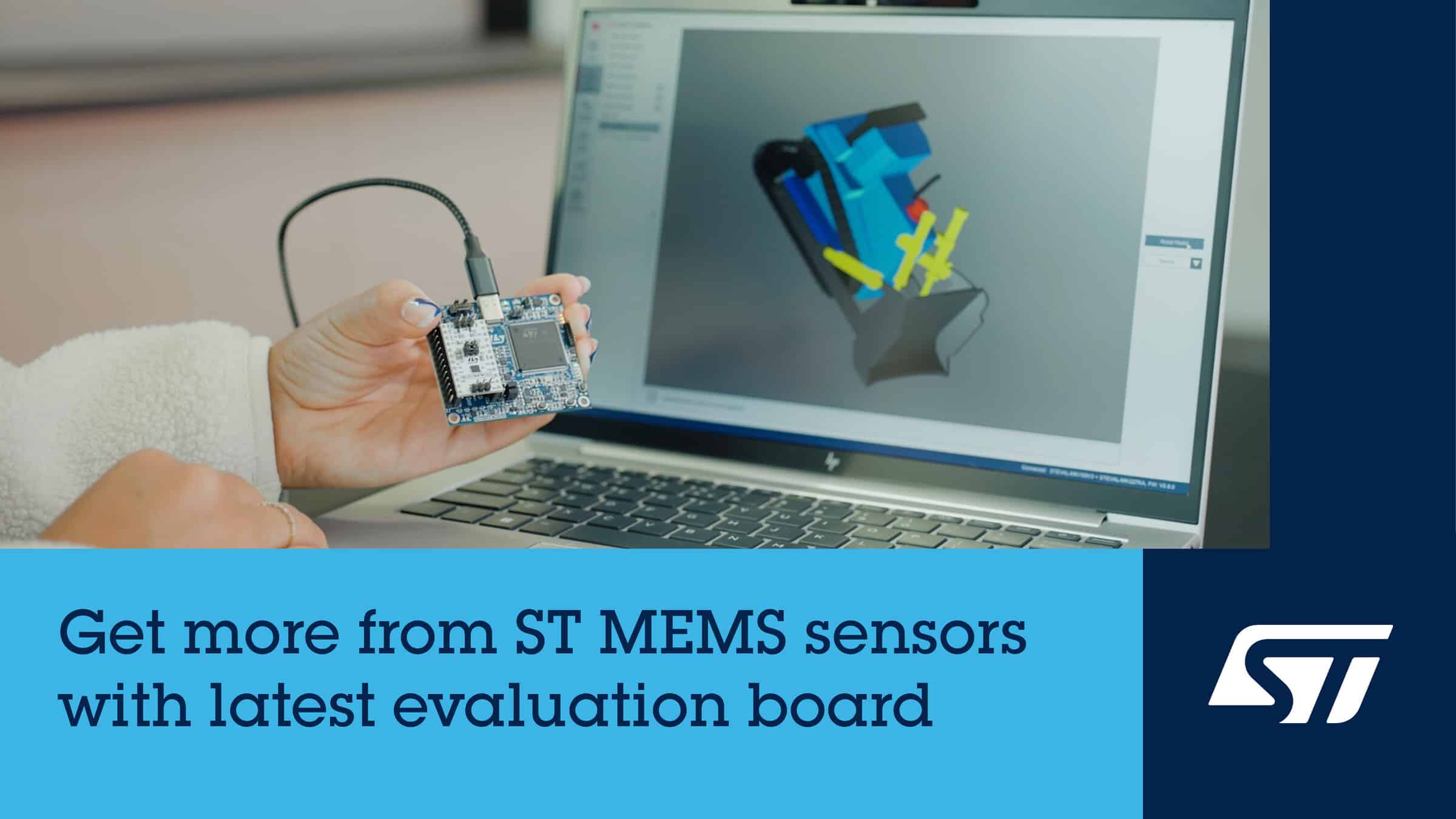ST升級版感測器開發板強化ST MEMS Studio即插即用體驗 - 新電子科技雜誌 Micro-electronics